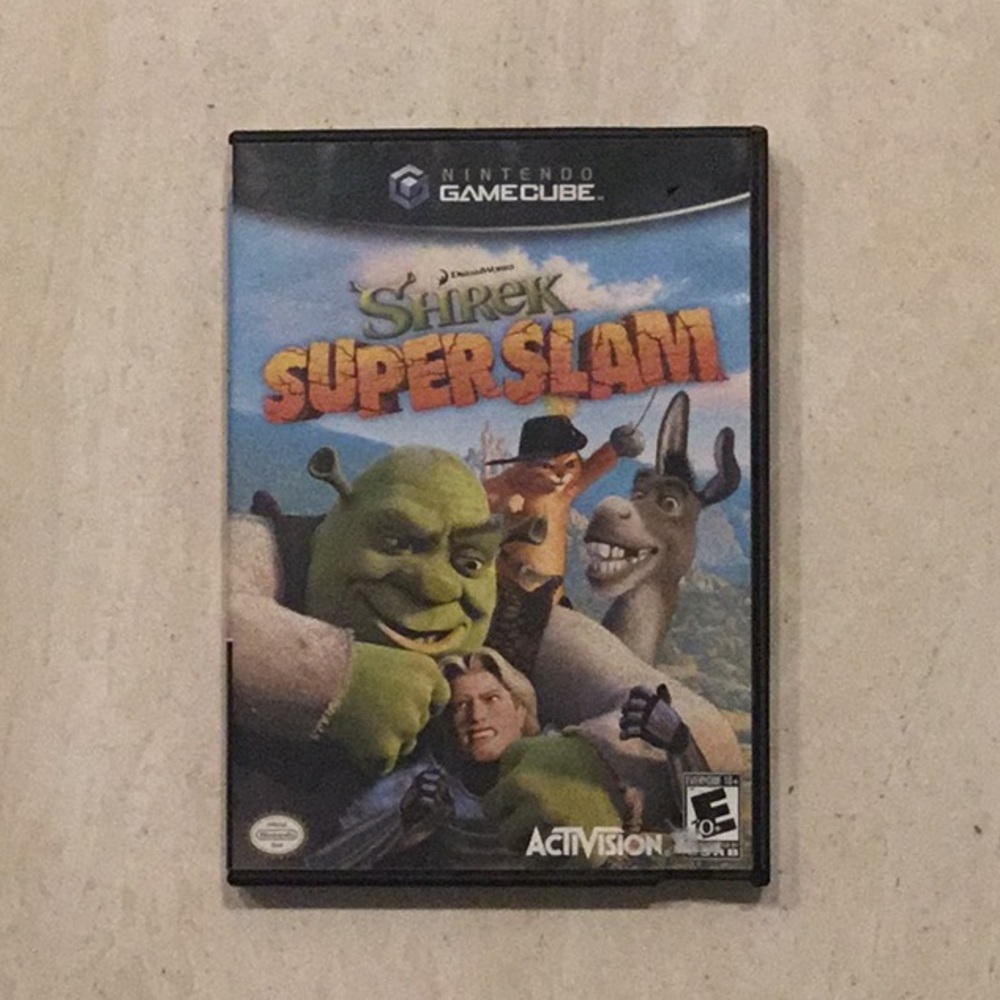 Shrek Superslam Gamecube Game Complete Super Slam Nin… - Gem